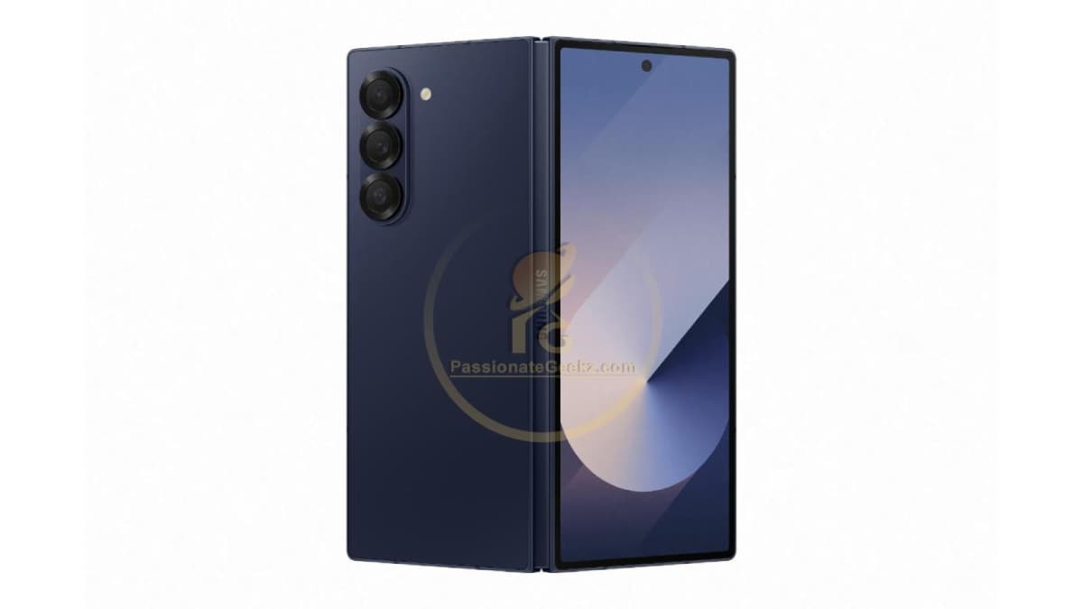 New renders show Samsung Galaxy Z Fold 6 in three color options - India ...