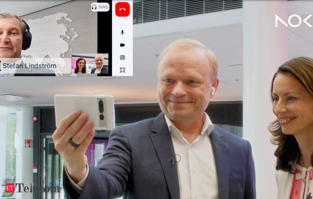 Nokia CEO pioneers 'immersive' phone call technology - India Telecom News